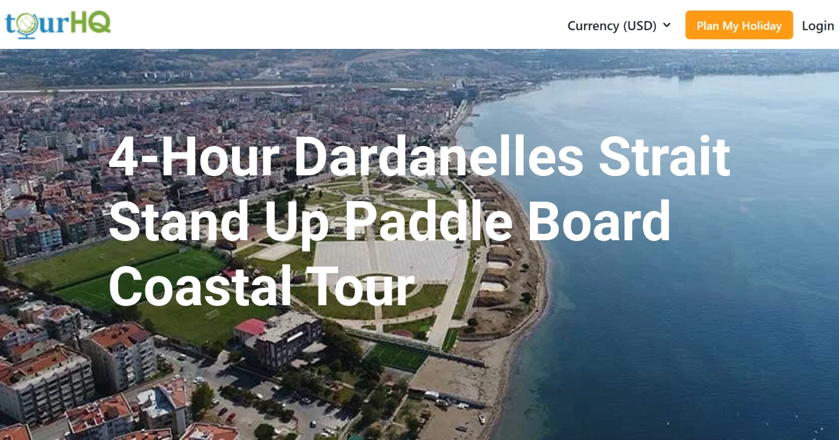 4-Hour Dardanelles Strait Stand Up Paddle Board Coastal Tour