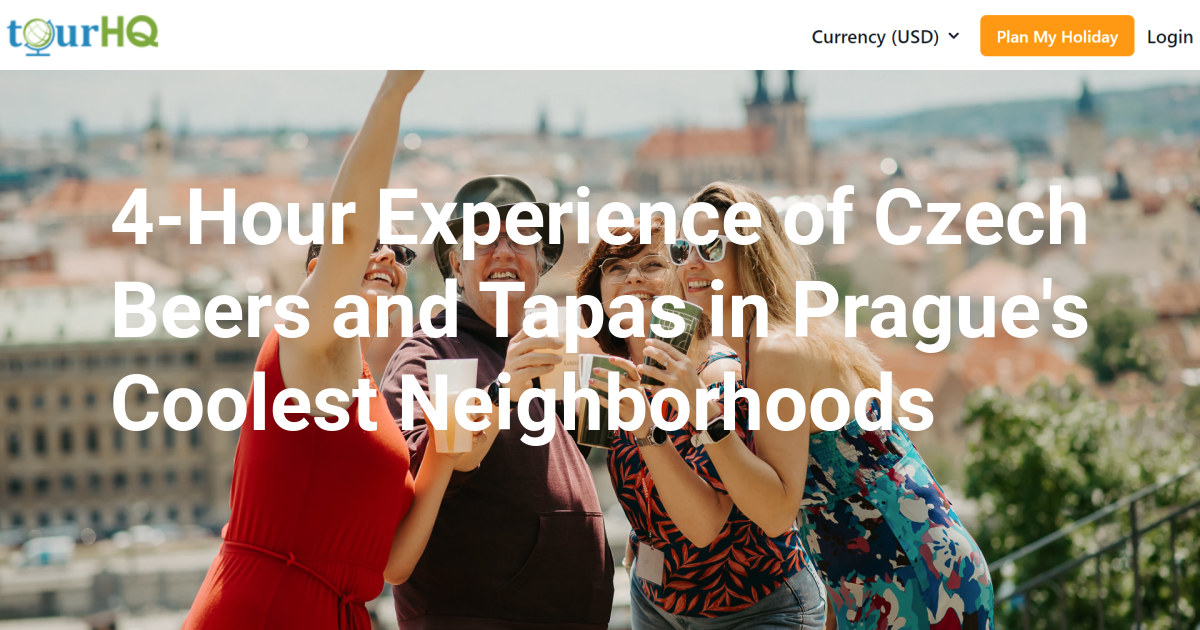 4-Hour Experience of Czech Beers and Tapas in Prague's Coolest ...