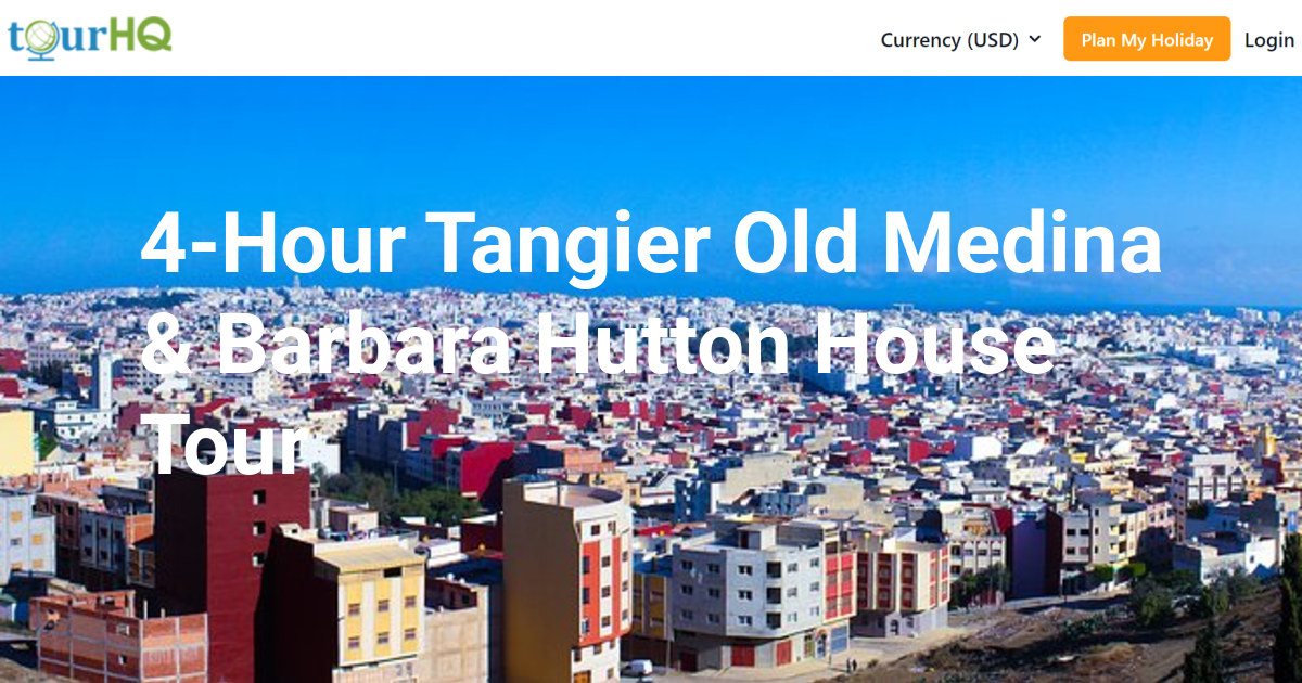 4-Hour Tangier Old Medina & Barbara Hutton House Tour