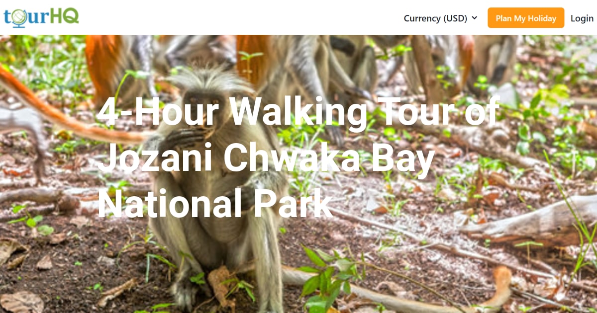 4-Hour Walking Tour of Jozani Chwaka Bay National Park