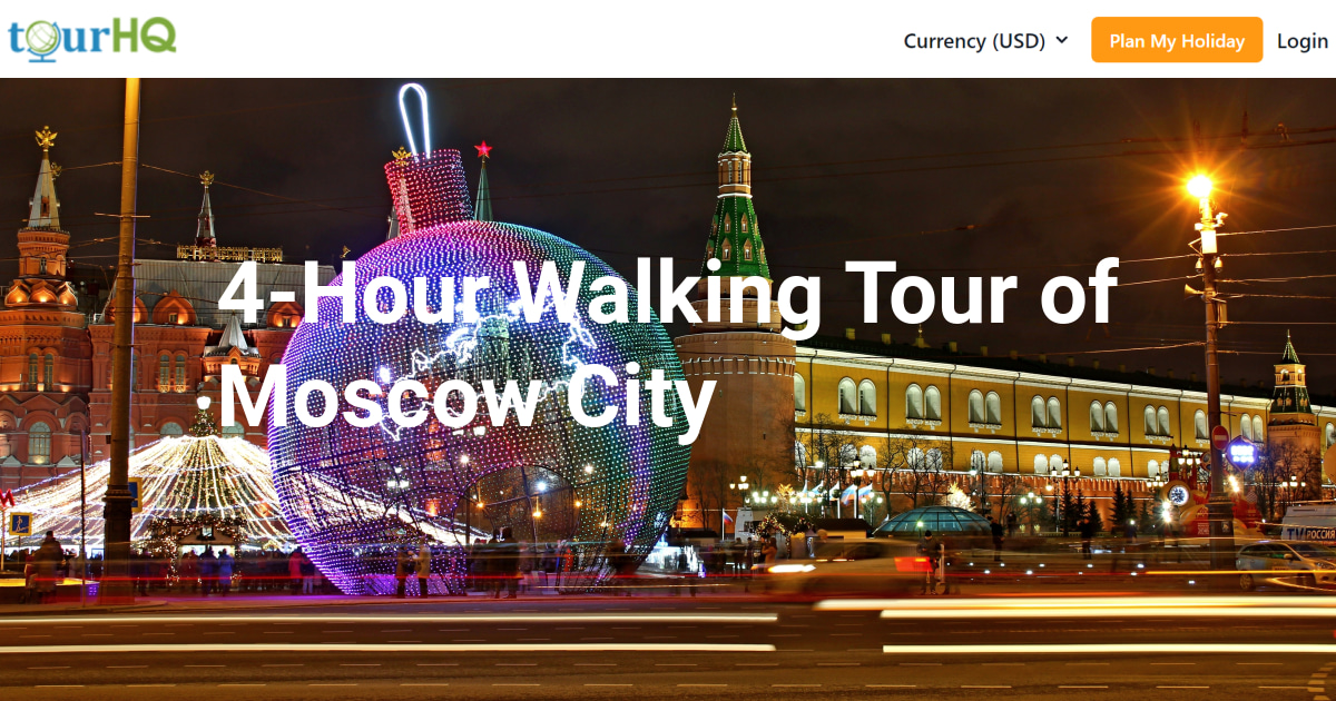 4-Hour Walking Tour of Moscow City
