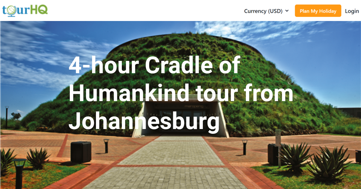 4-hour Cradle of Humankind tour from Johannesburg