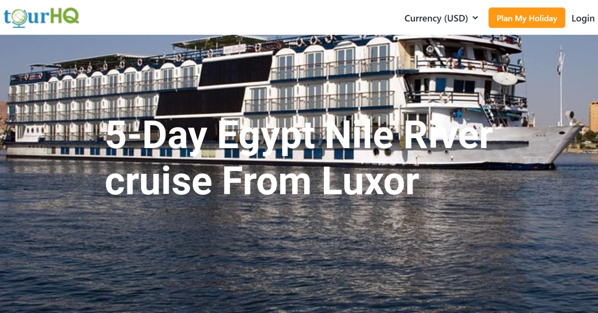 5-Day Egypt Nile River cruise From Luxor