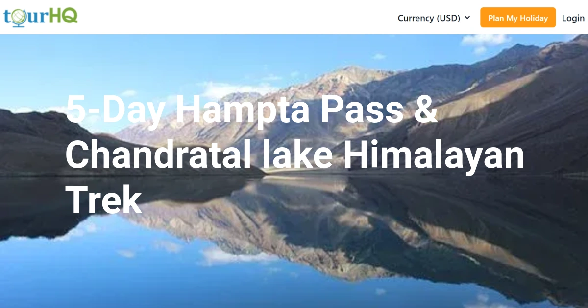 5-Day Hampta Pass & Chandratal lake Himalayan Trek