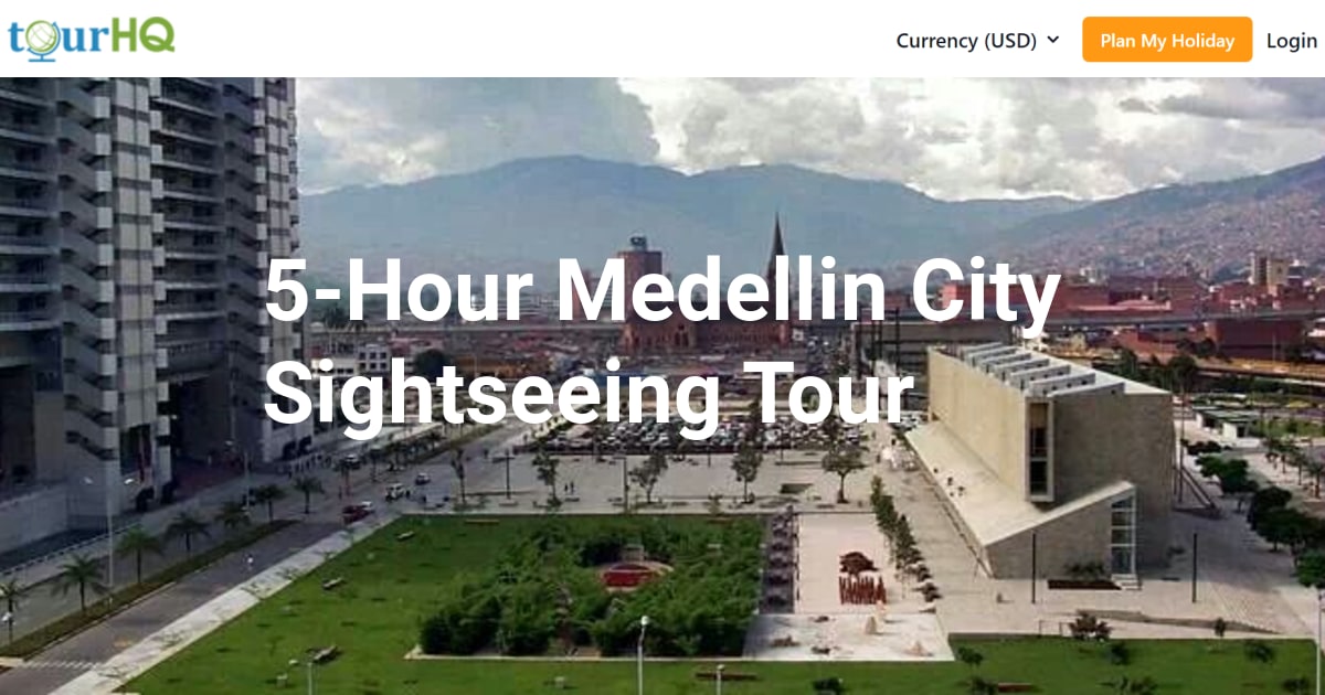 5-Hour Medellin City Sightseeing Tour