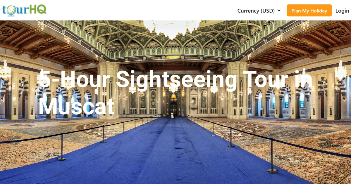 5-Hour Sightseeing Tour in Muscat