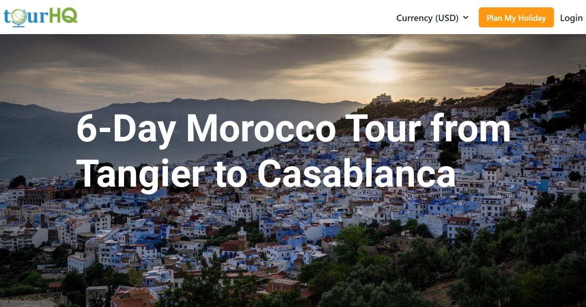 6-Day Morocco Tour from Tangier to Casablanca