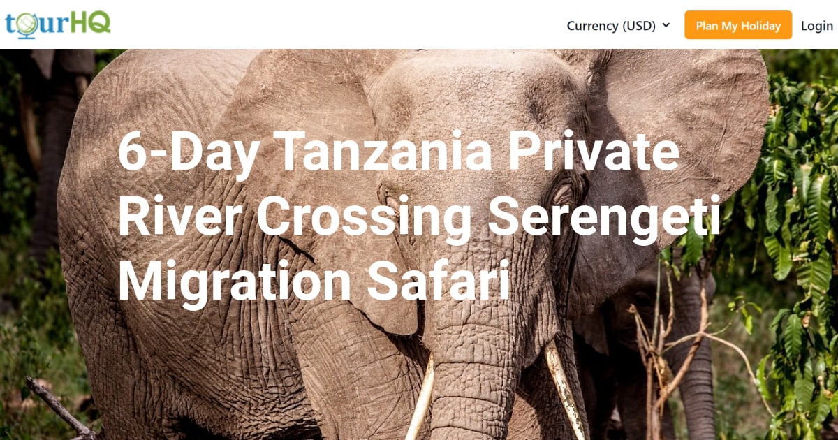 6-Day Tanzania Private River Crossing Serengeti Migration Safari