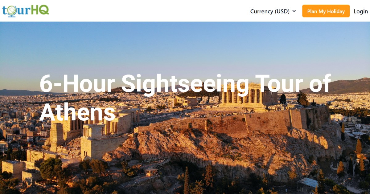 6-Hour Sightseeing Tour of Athens