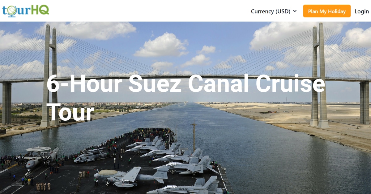 6-Hour Suez Canal Cruise Tour