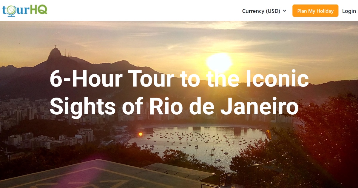 6-Hour Tour to the Iconic Sights of Rio de Janeiro