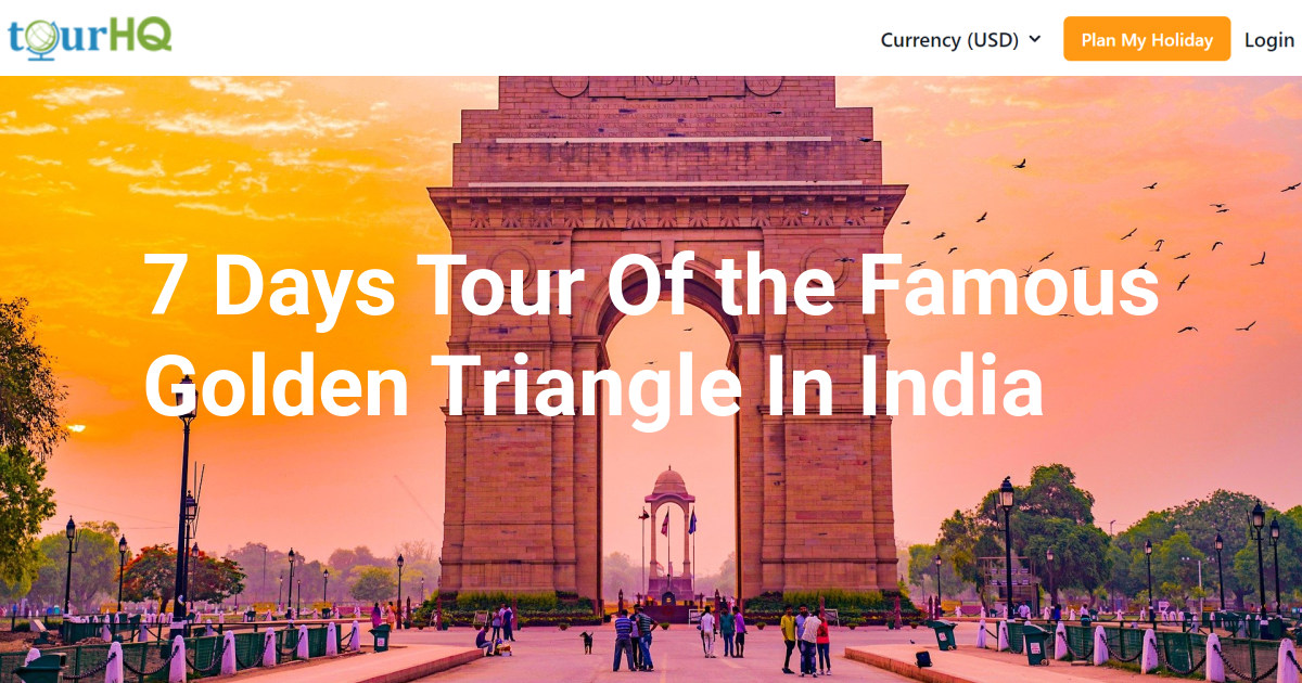 7 Days Tour Of the Famous Golden Triangle In India