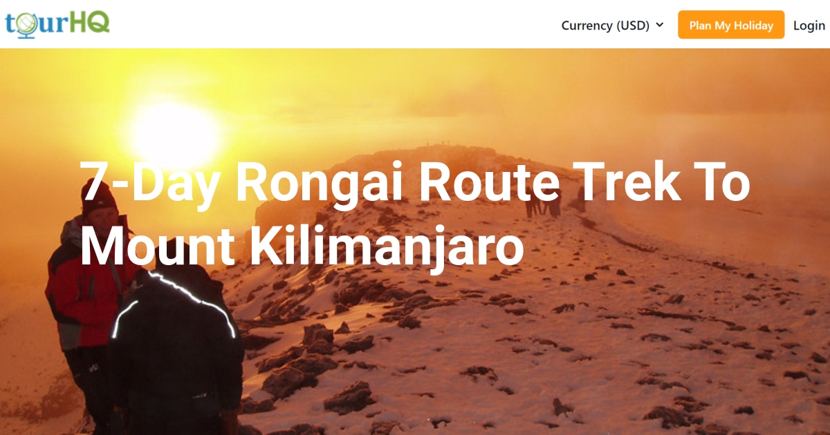 7-Day Rongai Route Trek To Mount Kilimanjaro