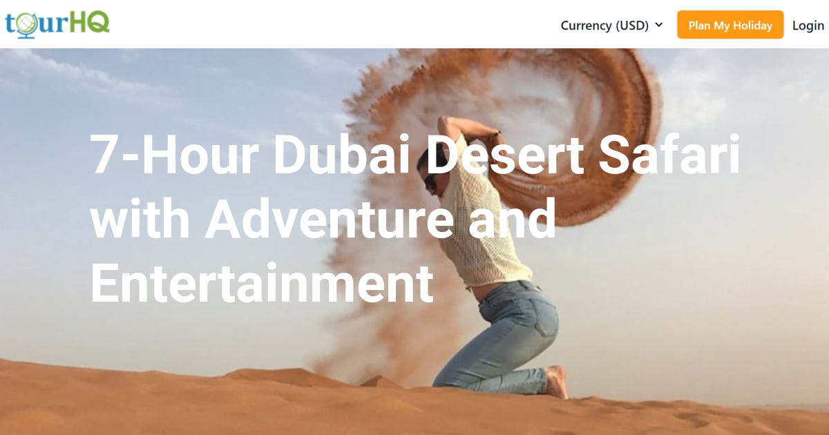 7-Hour Dubai Desert Safari with Adventure and Entertainment