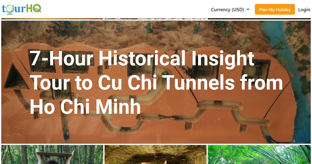 7-Hour Historical Insight Tour to Cu Chi Tunnels from Ho Chi Minh