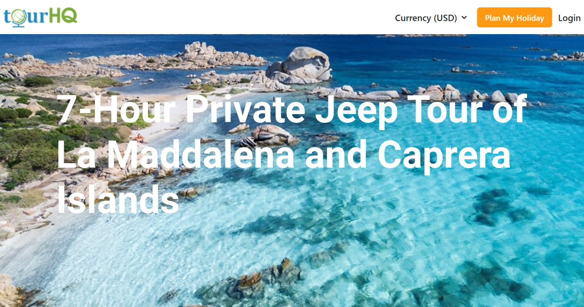 7-Hour Private Jeep Tour of La Maddalena and Caprera Islands