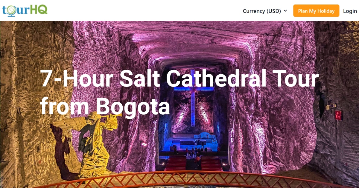 7-Hour Salt Cathedral Tour from Bogota