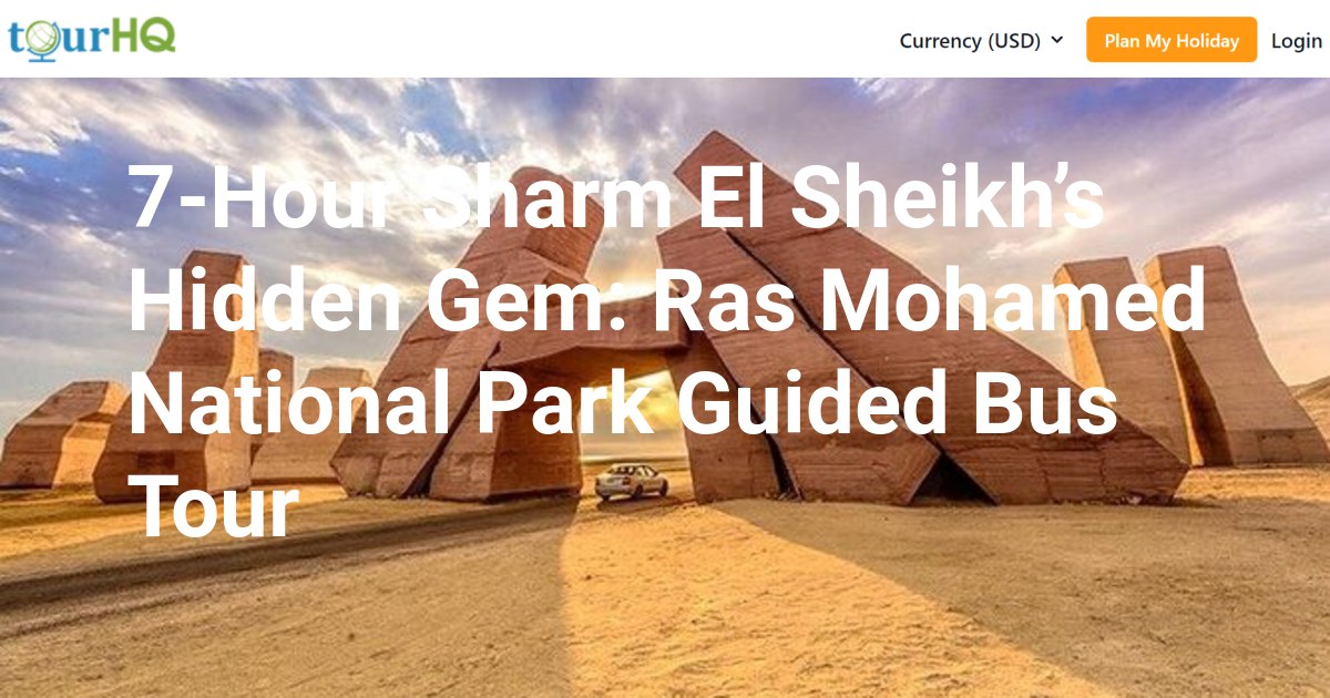 7-Hour Sharm El Sheikh’s Hidden Gem: Ras Mohamed National Park Guided ...