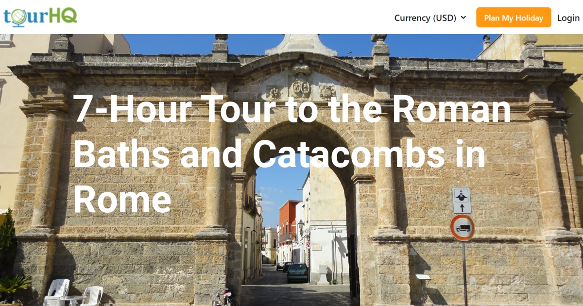 7-Hour Tour to the Roman Baths and Catacombs in Rome