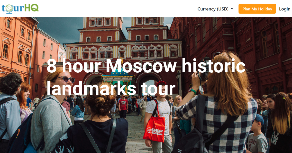 8 hour Moscow historic landmarks tour