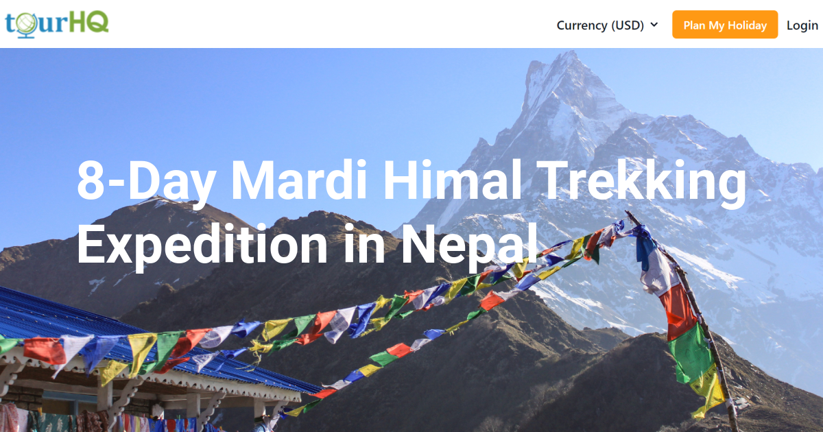 8-Day Mardi Himal Trekking Expedition in Nepal