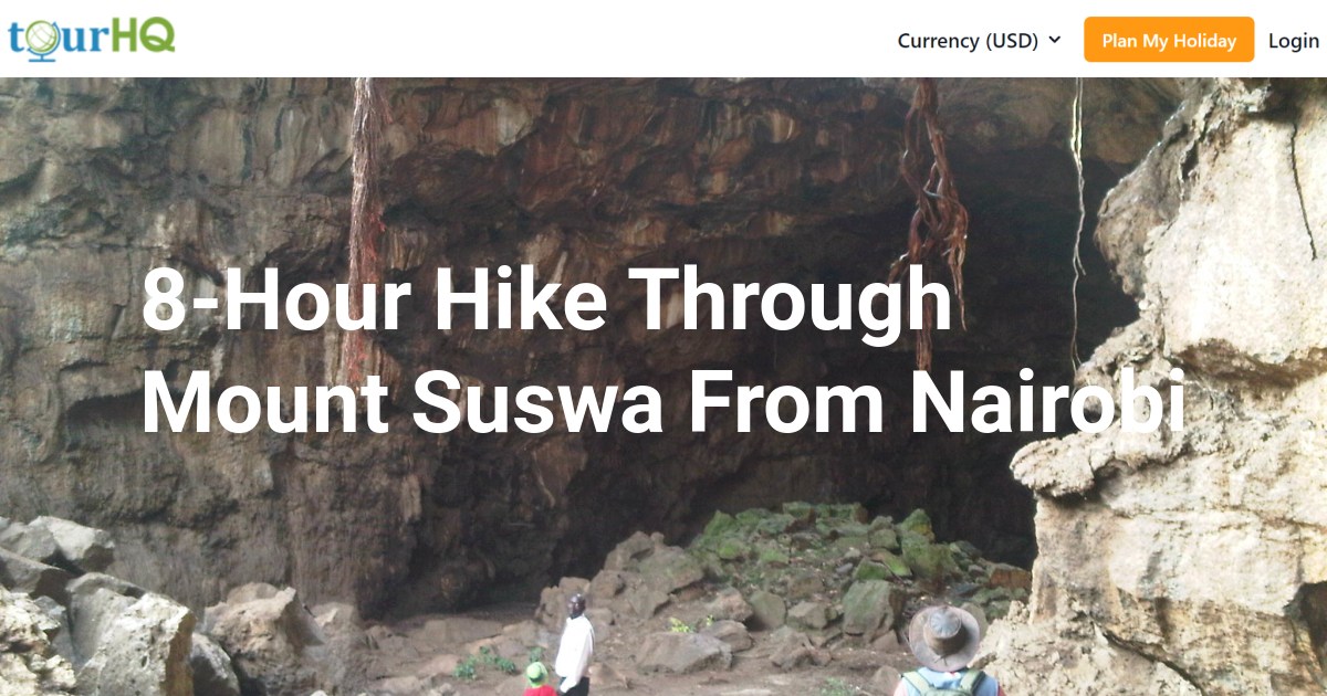 8-Hour Hike Through Mount Suswa From Nairobi