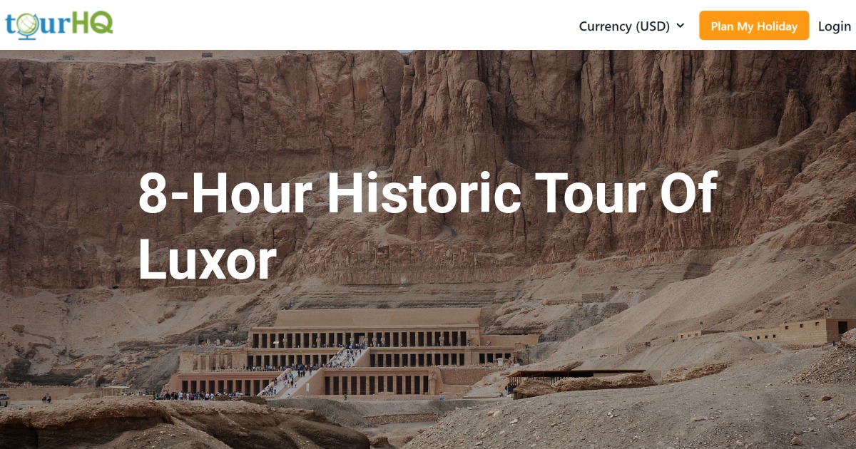 8-Hour Historic Tour Of Luxor