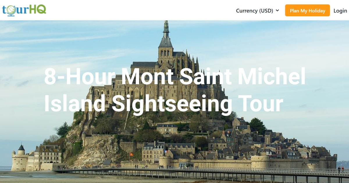 8-Hour Mont Saint Michel Island Sightseeing Tour