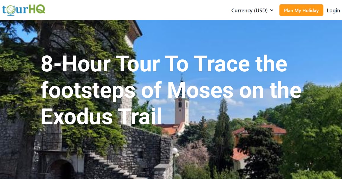 8-Hour Tour To Trace the footsteps of Moses on the Exodus Trail
