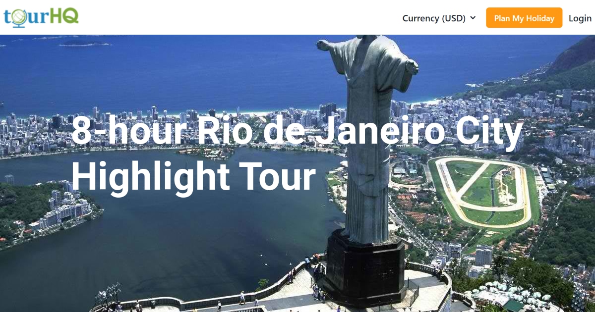 8-hour Rio de Janeiro City Highlight Tour