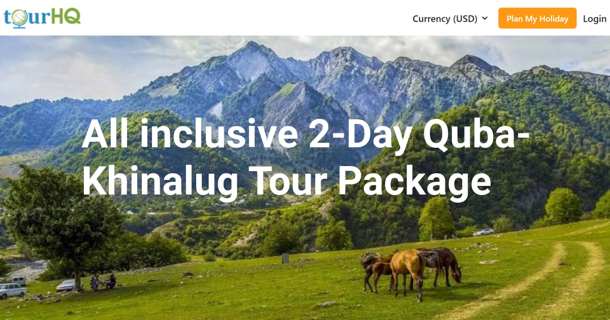 All inclusive 2-Day Quba-Khinalug Tour Package
