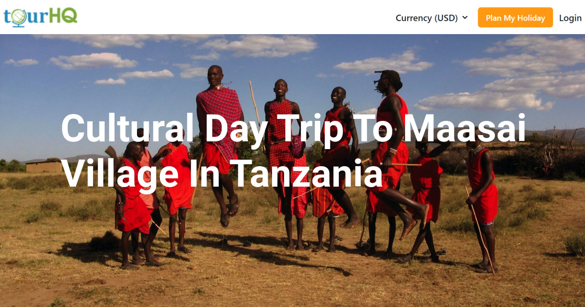 Cultural Day Trip To Maasai Village In Tanzania