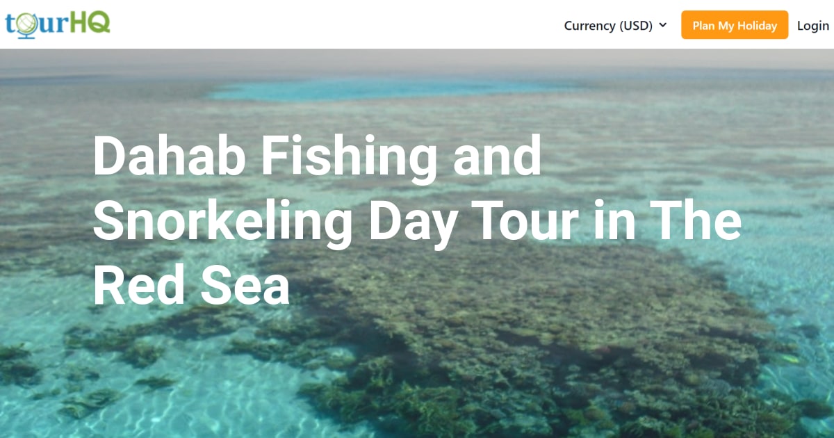 Dahab Fishing and Snorkeling Day Tour in The Red Sea