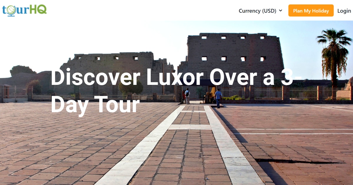 Discover Luxor Over a 3-Day Tour