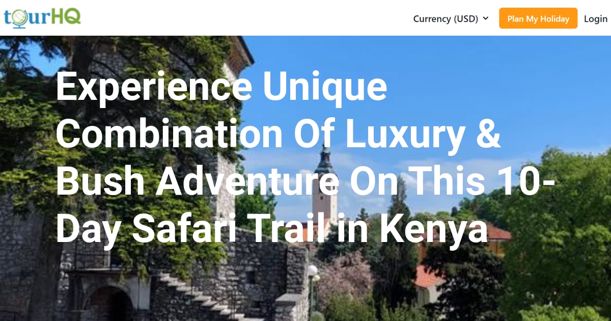 Experience Unique Combination Of Luxury & Bush Adventure On This 10-Day ...
