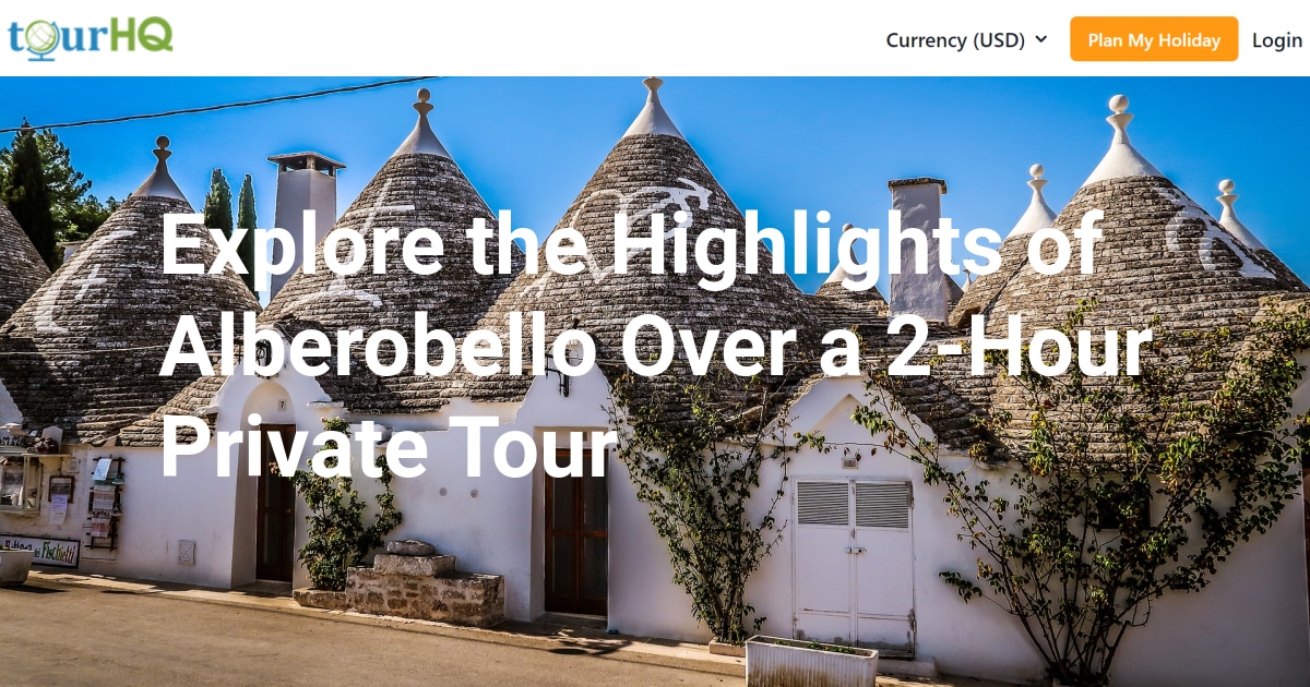 Explore the Highlights of Alberobello Over a 2-Hour Private Tour