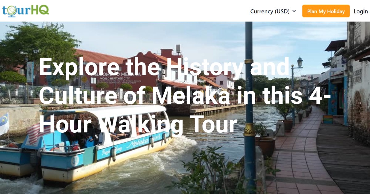 Explore the History and Culture of Melaka in this 4-Hour Walking Tour