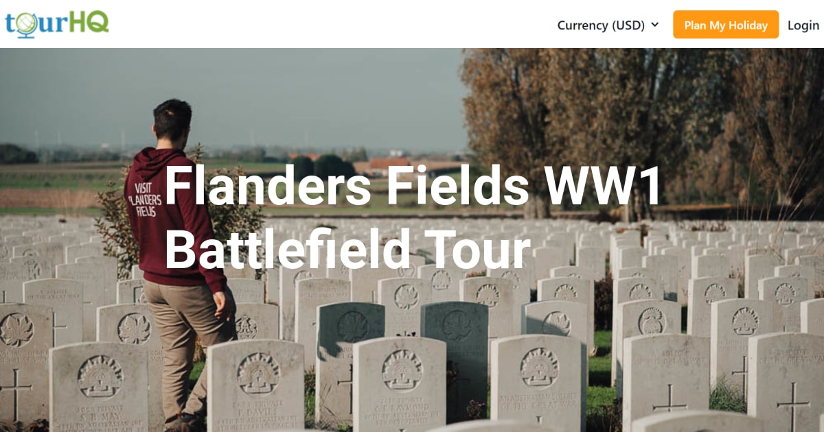 Flanders Fields WW1 Battlefield Tour