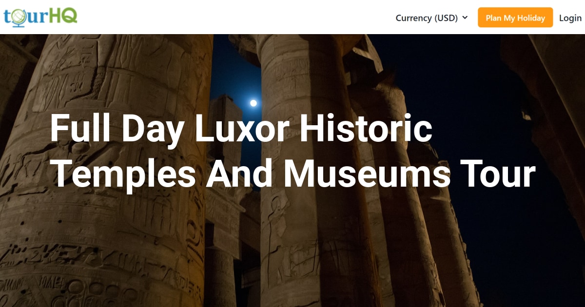 Full Day Luxor Historic Temples And Museums Tour