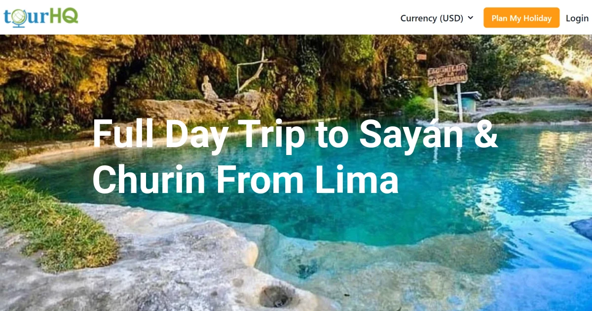 Full Day Trip to Sayán & Churin From Lima