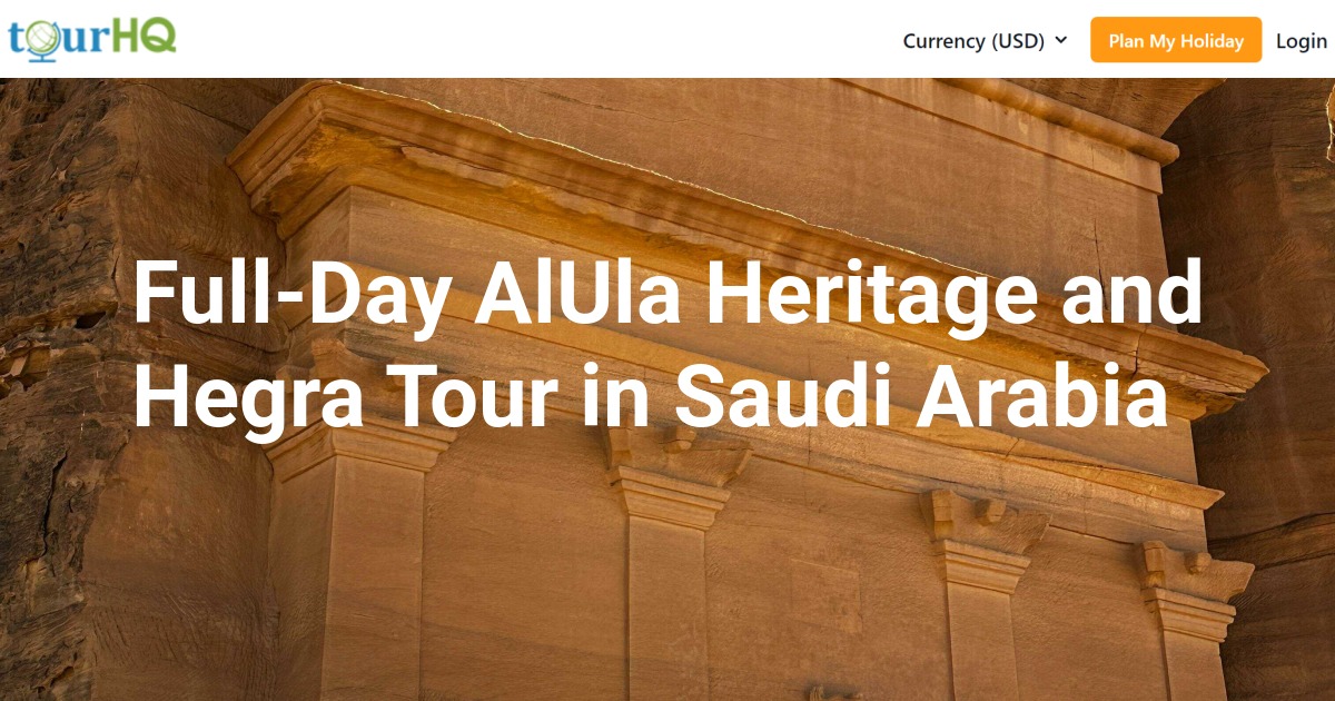 Full-Day AlUla Heritage and Hegra Tour in Saudi Arabia