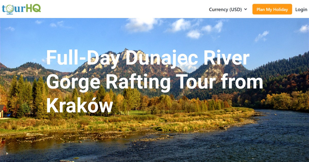 Full-Day Dunajec River Gorge Rafting Tour from Kraków