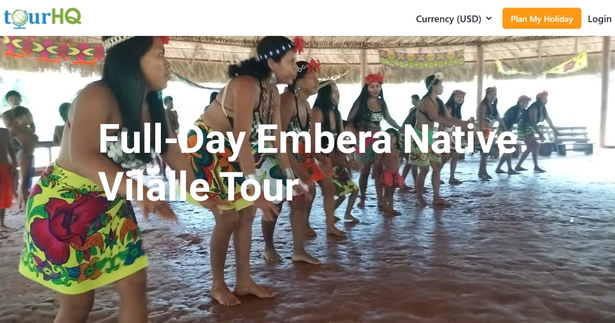 Full-Day Embera Native Vilalle Tour