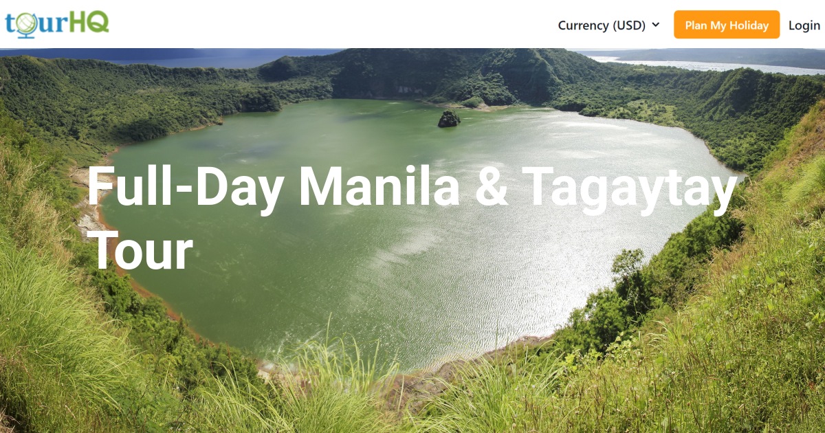 Full-Day Manila & Tagaytay Tour
