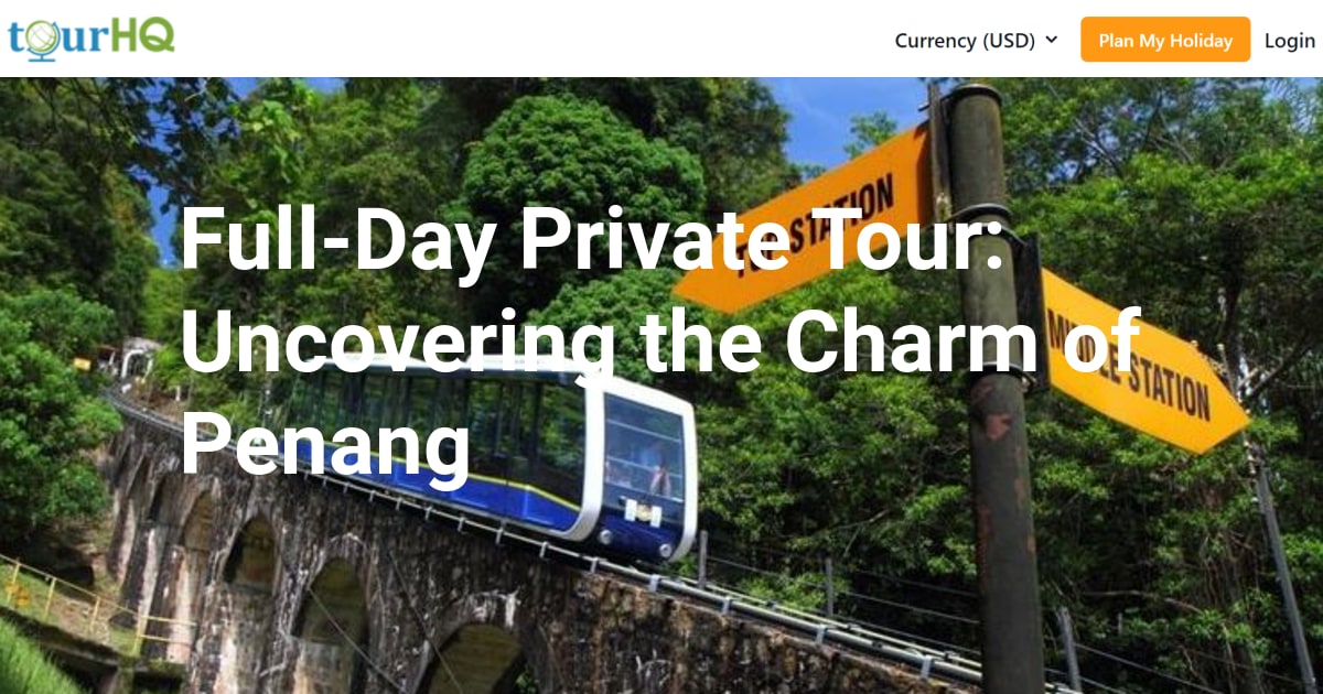 Full-Day Private Tour: Uncovering the Charm of Penang