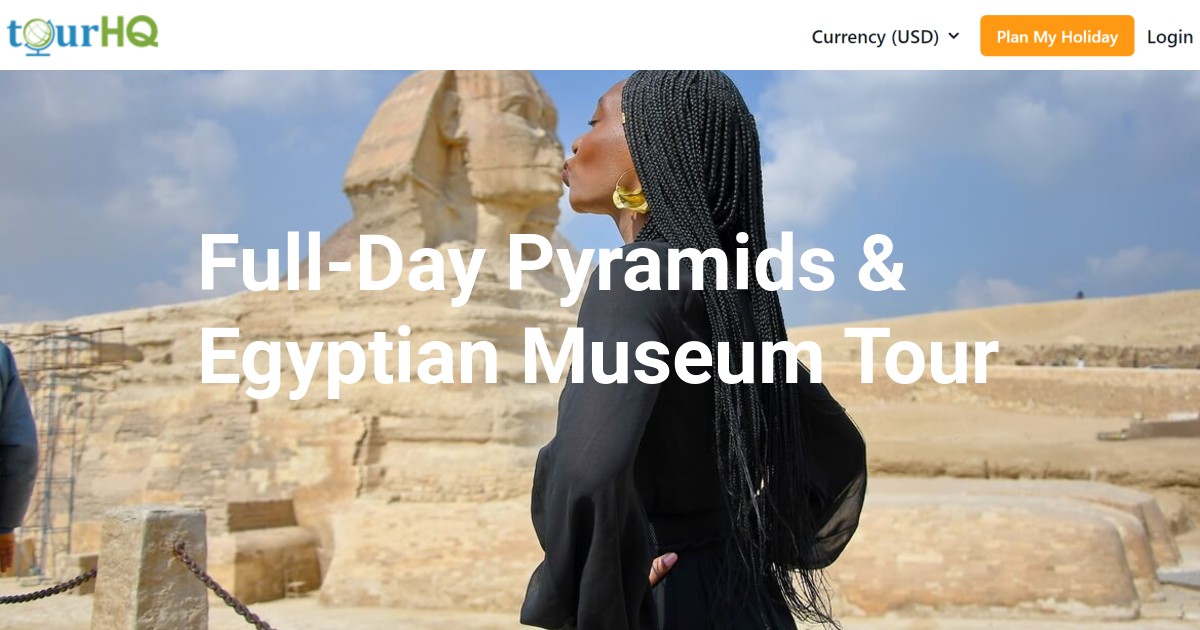 Full-Day Pyramids & Egyptian Museum Tour