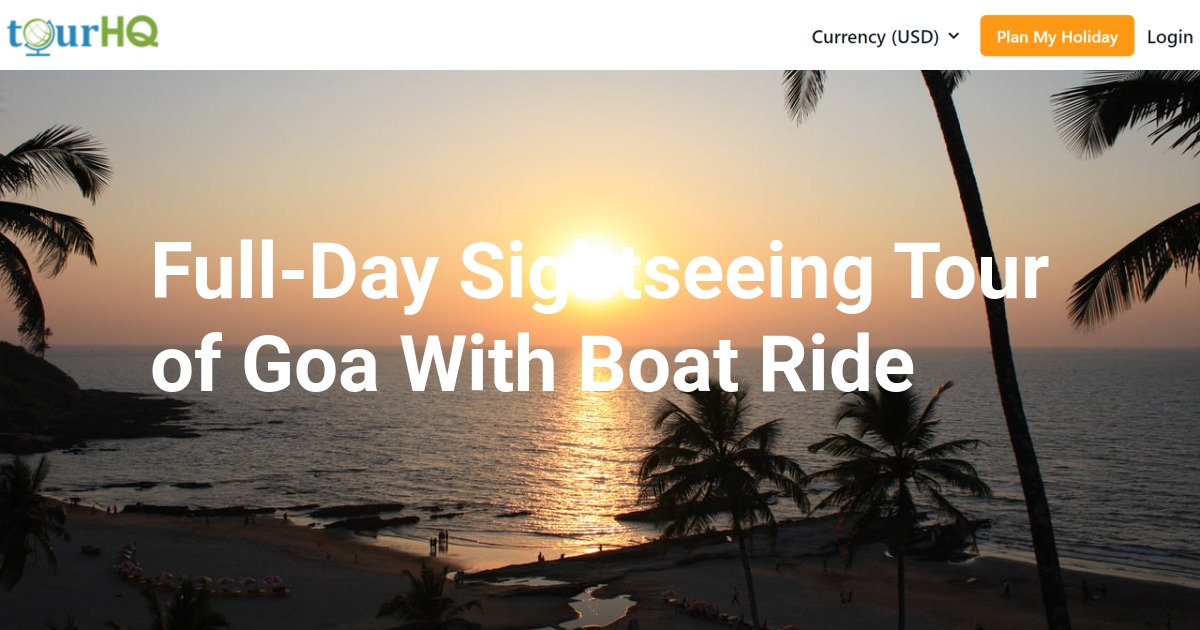 Full-Day Sightseeing Tour of Goa With Boat Ride