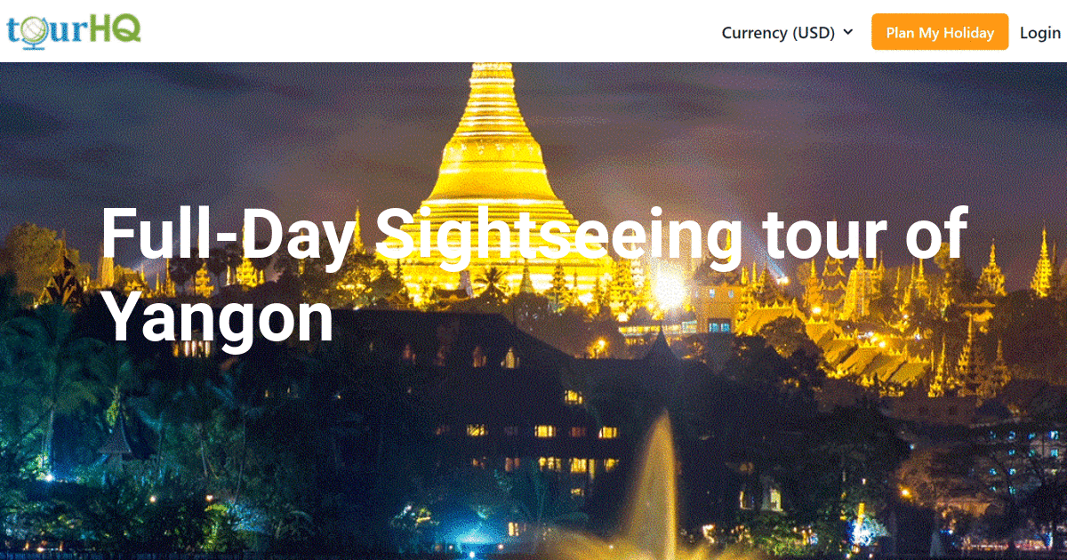 Full-Day Sightseeing tour of Yangon