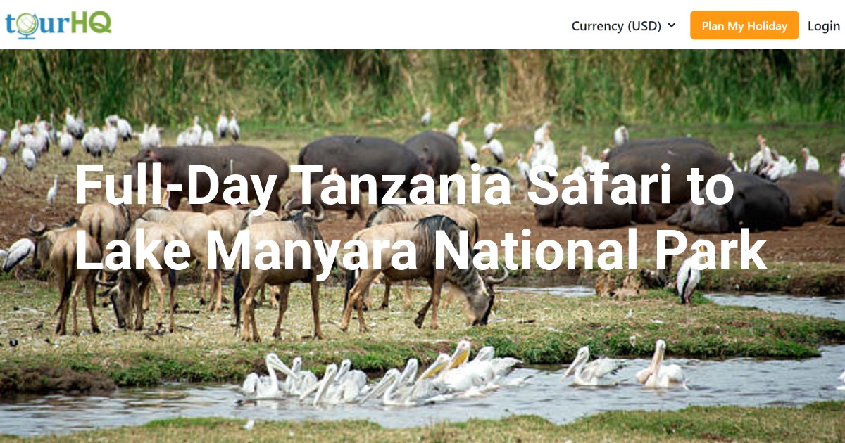 Full-Day Tanzania Safari to Lake Manyara National Park