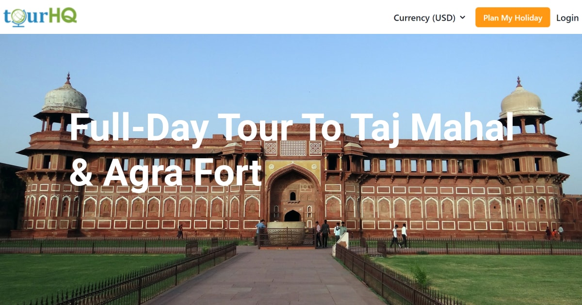 Full-Day Tour To Taj Mahal & Agra Fort